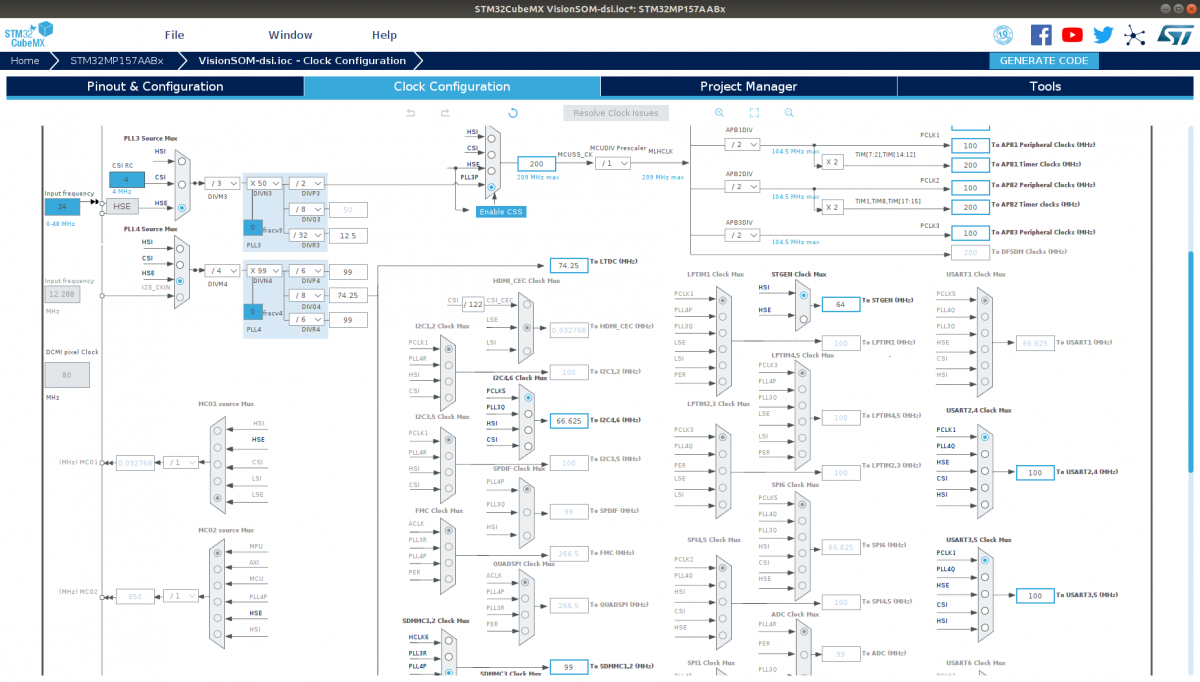 Customizing the device tree VisionSOM-STM32MP1 - SomLabs Wiki