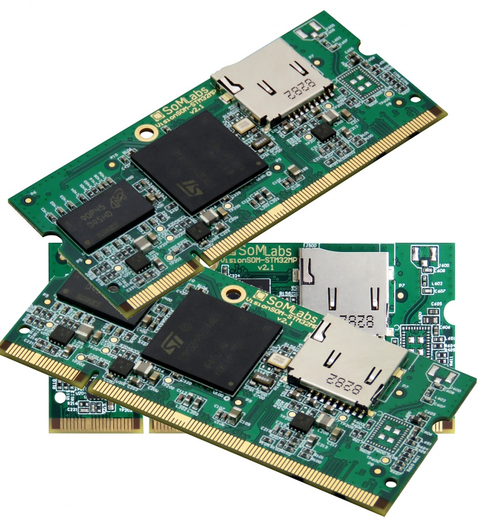 VisionSOM-STM32MP1 Datasheet and Pinout - SomLabs Wiki