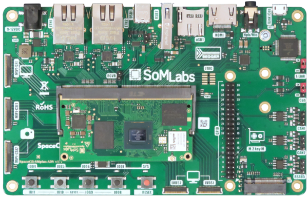 SpaceCB-8Mplus-ADV Datasheet and Pinout - SomLabs Wiki