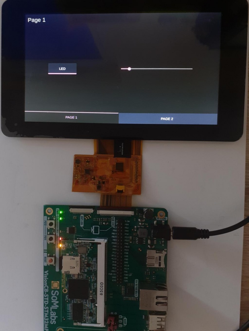 VisionSOM-STM32MP1 simple swipe demo - SomLabs Wiki